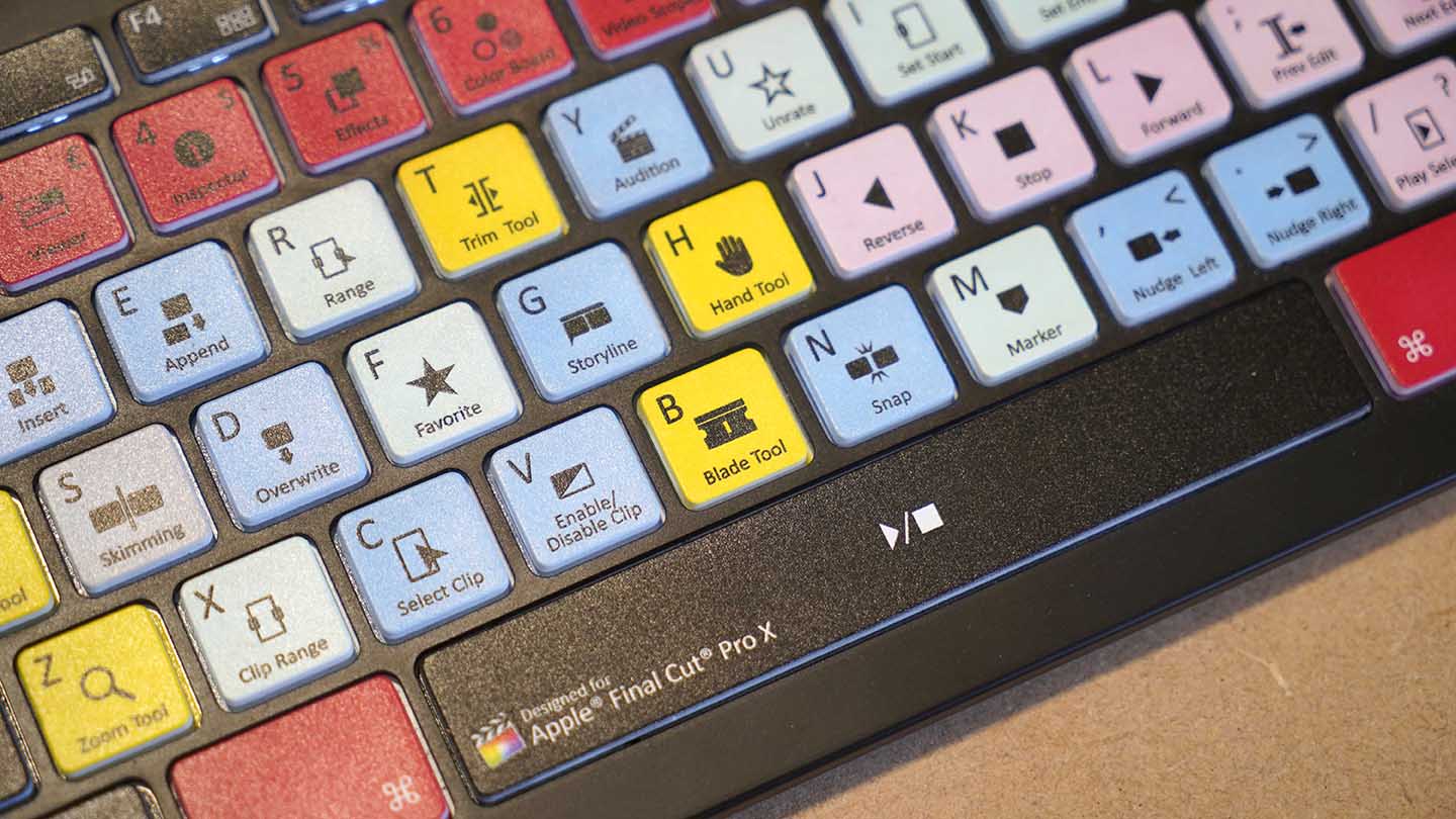 EditorKeys Final Cut Pro X keyboard Review - Camera Jabber