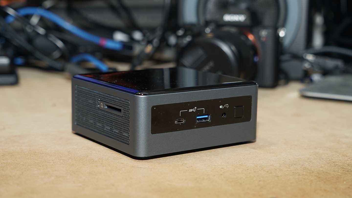 Intel NUC 10 Performance mini PC Review - Camera Jabber