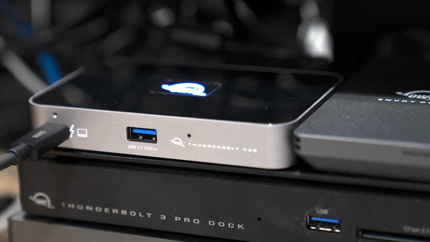 OWC Thunderbolt Hub Review - Camera Jabber
