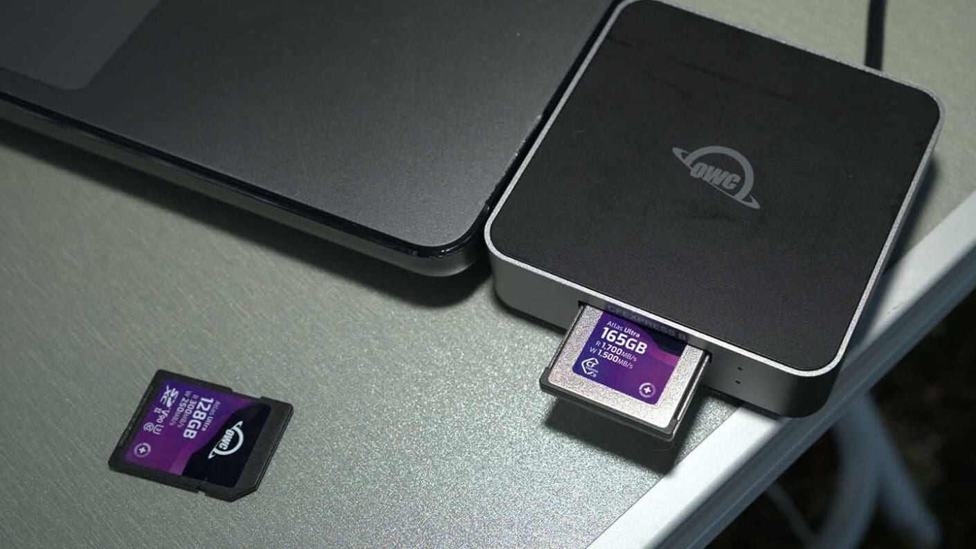 OWC Atlas Dual CFexpress + SD Card Reader Review - Camera Jabber OWC Atlas Dual CFexpress + SD Card Reader Review - Camera Jabber